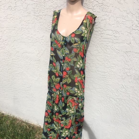 kate geddes | Tops | Kate Geddes New Options Sheer Floral Button Up ...